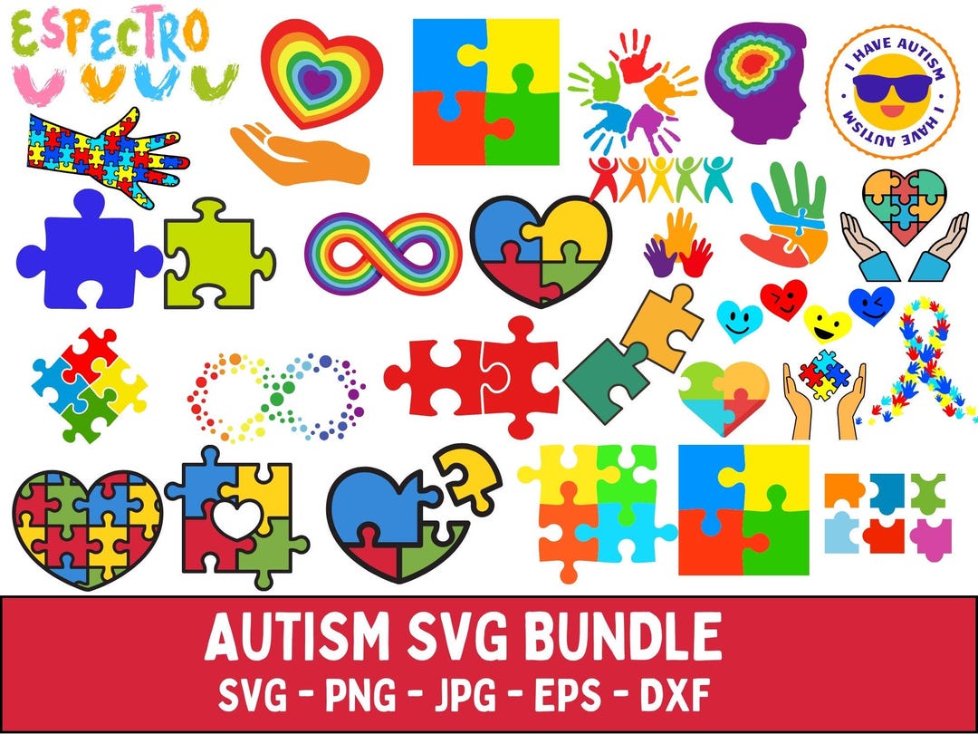 Autism Svg, Austism Awareness Svg Bundle, Austism Svg, Austism ...