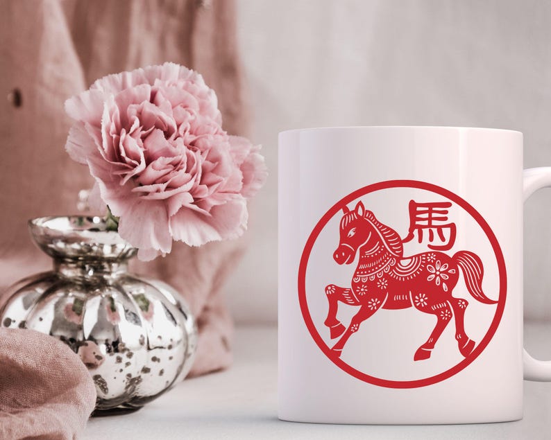 Year of the Horse 2026 SVG Bundle, Chinese New Year Clipart (digital ...