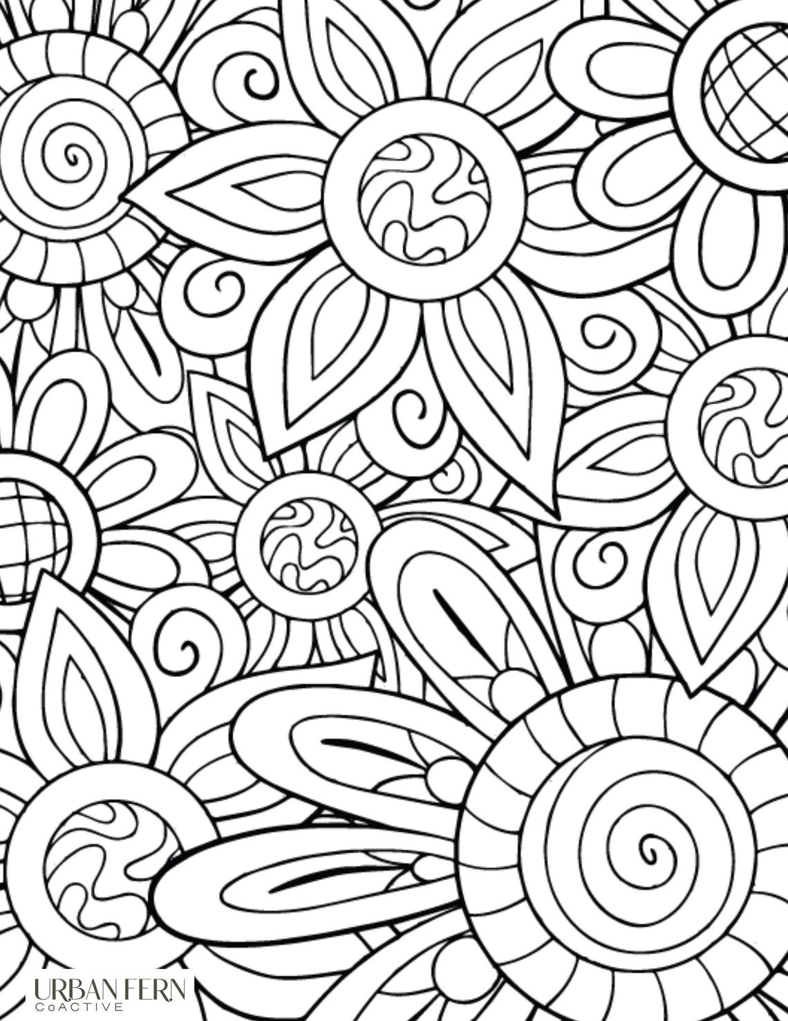 Mindful Coloring Bundle: Zen-inspired Coloring Pages for Relaxation and ...