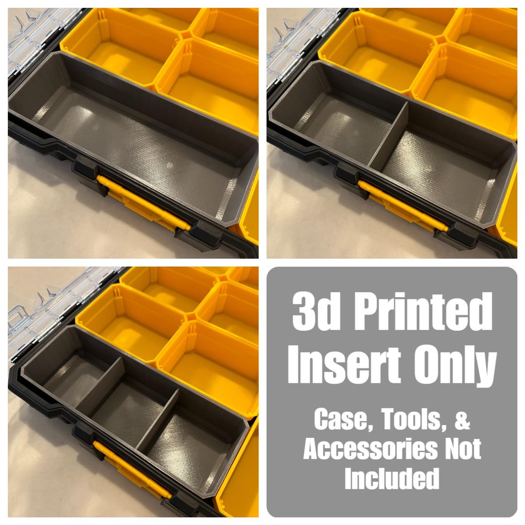 Storage Bin Insert Designed for Dewalt Pro Organizer (insert Only ...