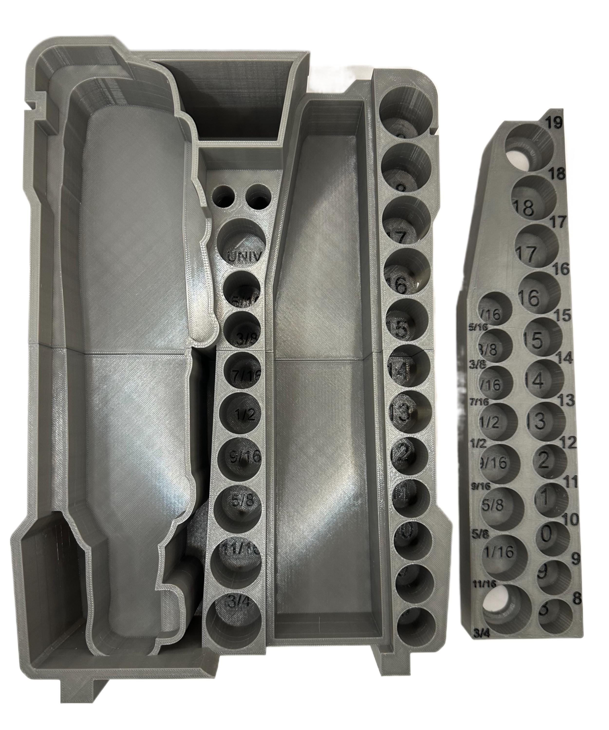 TOOLCRAFT3D Design 3d Printed Insert Designed for Milwaukee Packout ...