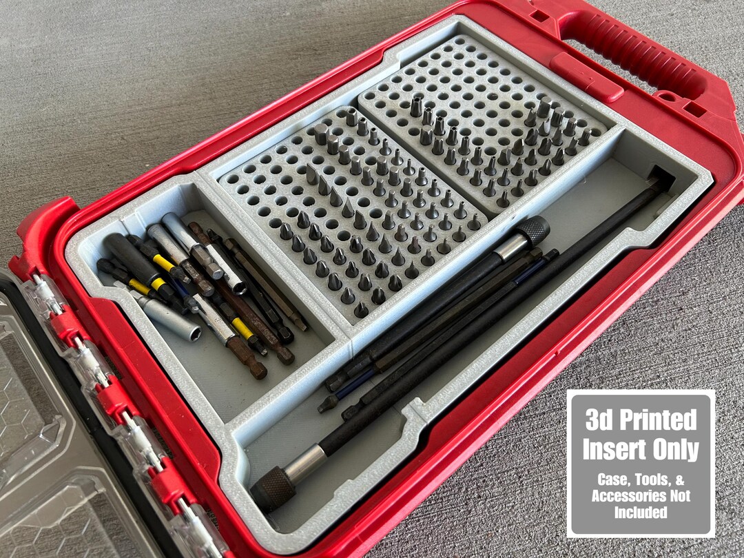 Jonah Pope Design 3d Printed Impact Driver Bit Organizer Organizer ...