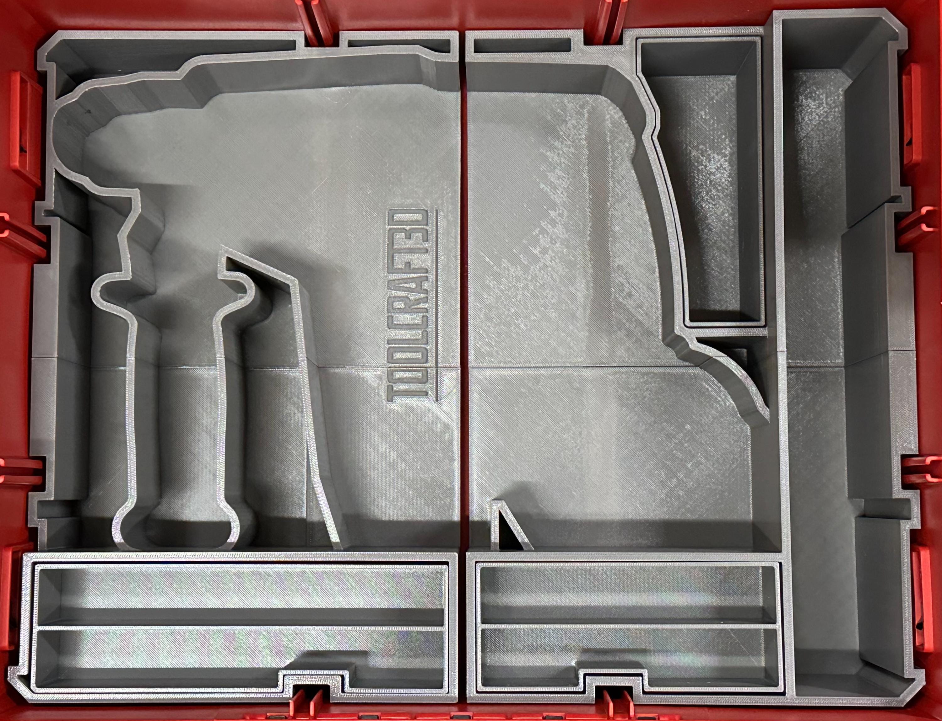TOOLCRAFT3D Design 3d Printed Insert Designed for Milwaukee Packout ...