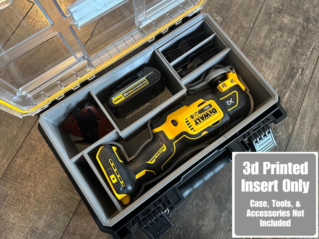TOOLCRAFT3D Design 3d Printed Insert Designed for Dewalt Tough System 2 ...