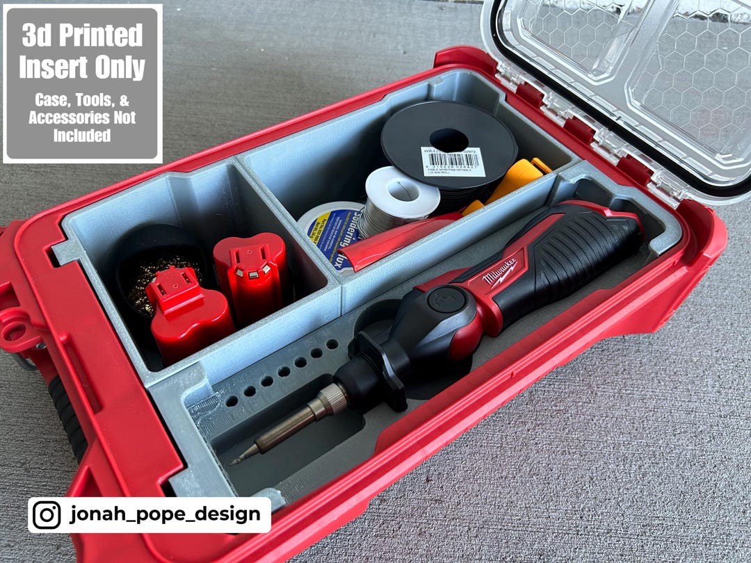 Jonah Pope Design 3d Printed Insert Designed for Milwaukee Packout ...