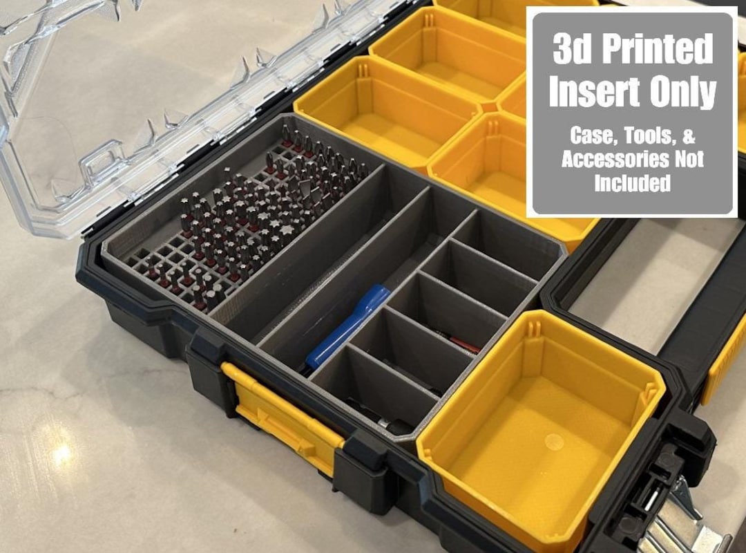 Impact Bit Organizer Designed for Dewalt Pro Organizer (d-po4-7comp) - Etsy