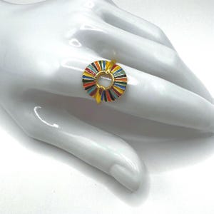 Rainbow Ring - Etsy