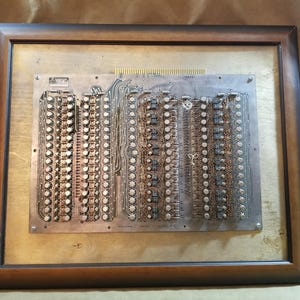 Vintage Transistor Logic Board Wall Hanging - Etsy