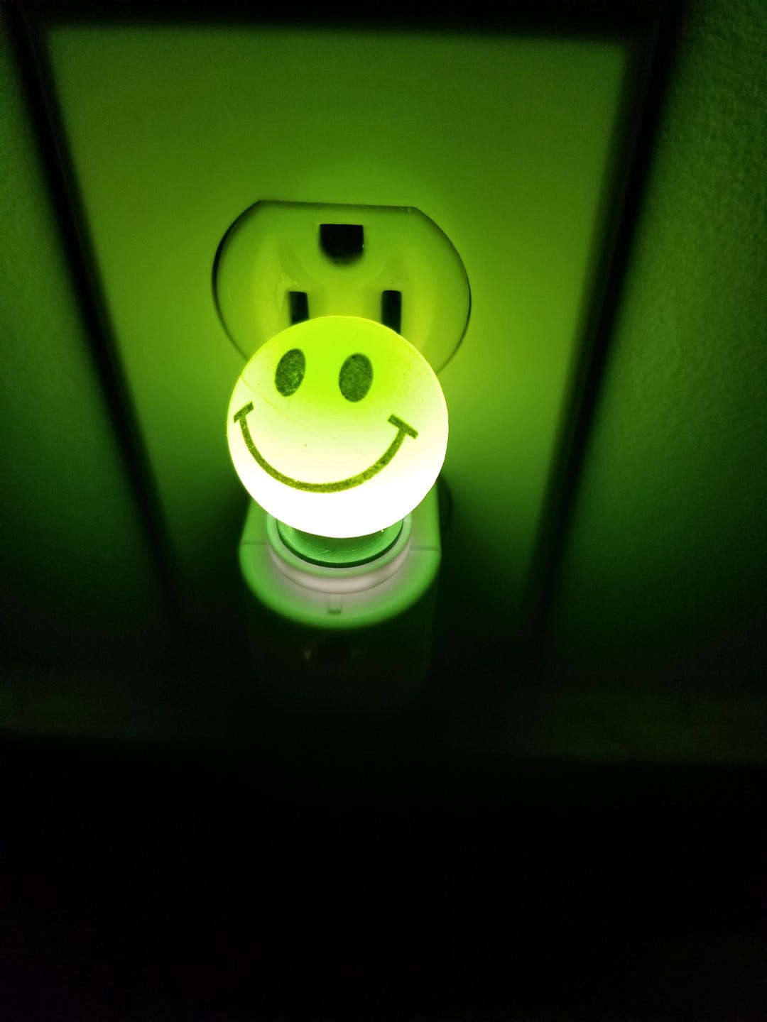 Smiley Face Night Light - Etsy