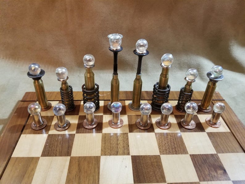 High Caliber Chess Set - Etsy