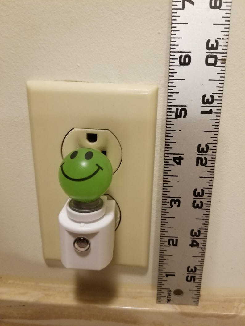Smiley Face Night Light - Etsy