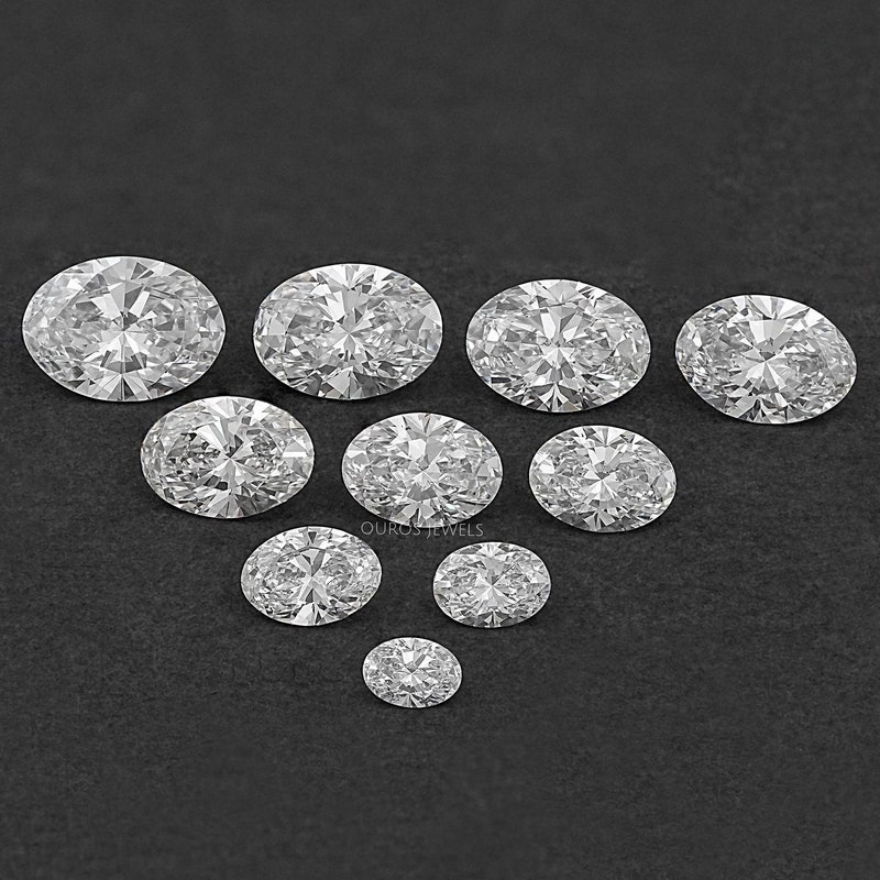 Oval Shape Loose Diamond - Etsy