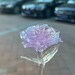 One-of-a-kind Handmade Light Purple Glass Rose, Handmade Blown Glass ...