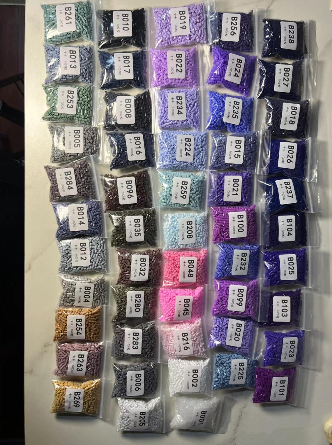 Perler Purple Gem Necklace, Pixel Necklace, Pixel Gem, Rave Perler ...