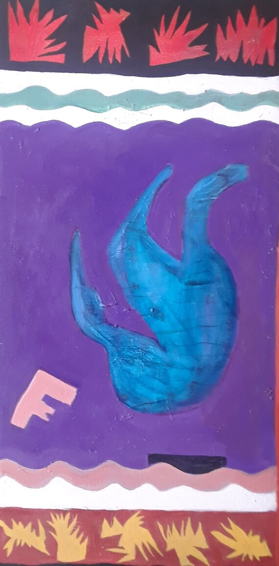 After Matisse: an Homage to Jazz Le Toboggan 1943 | Etsy