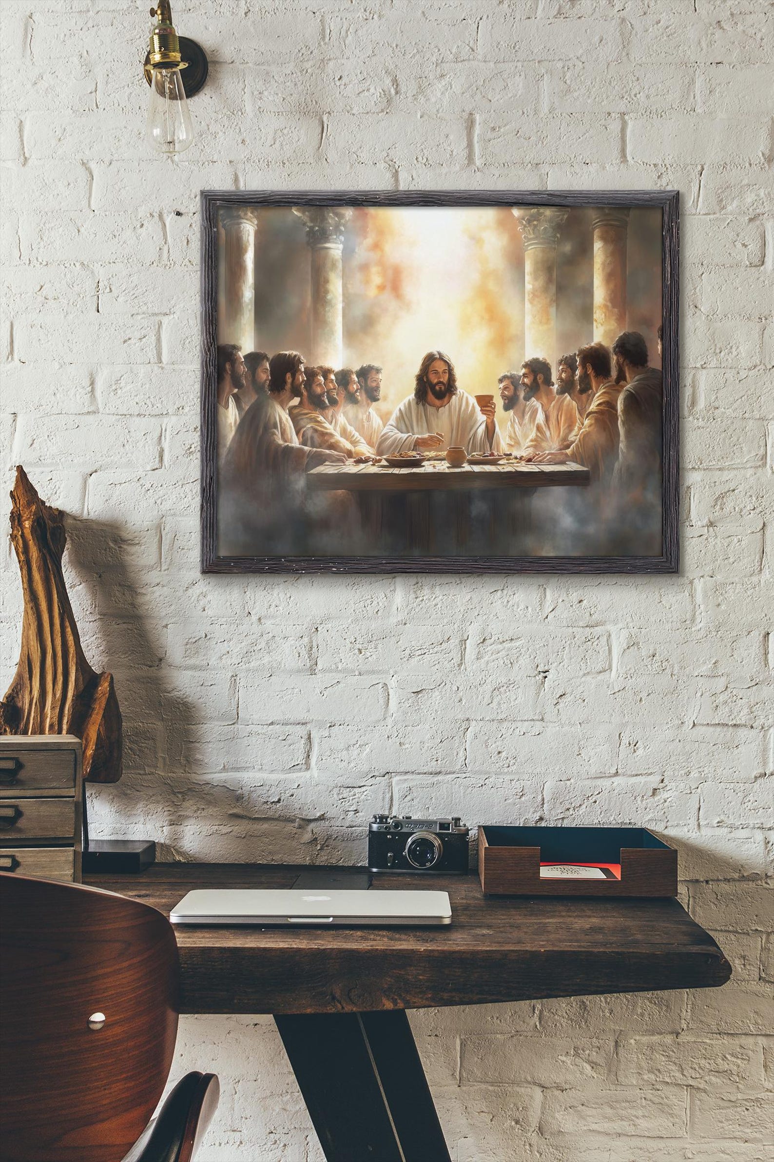 Realistic Last Supper Printable Wall Art for Home or Church Decor - Etsy