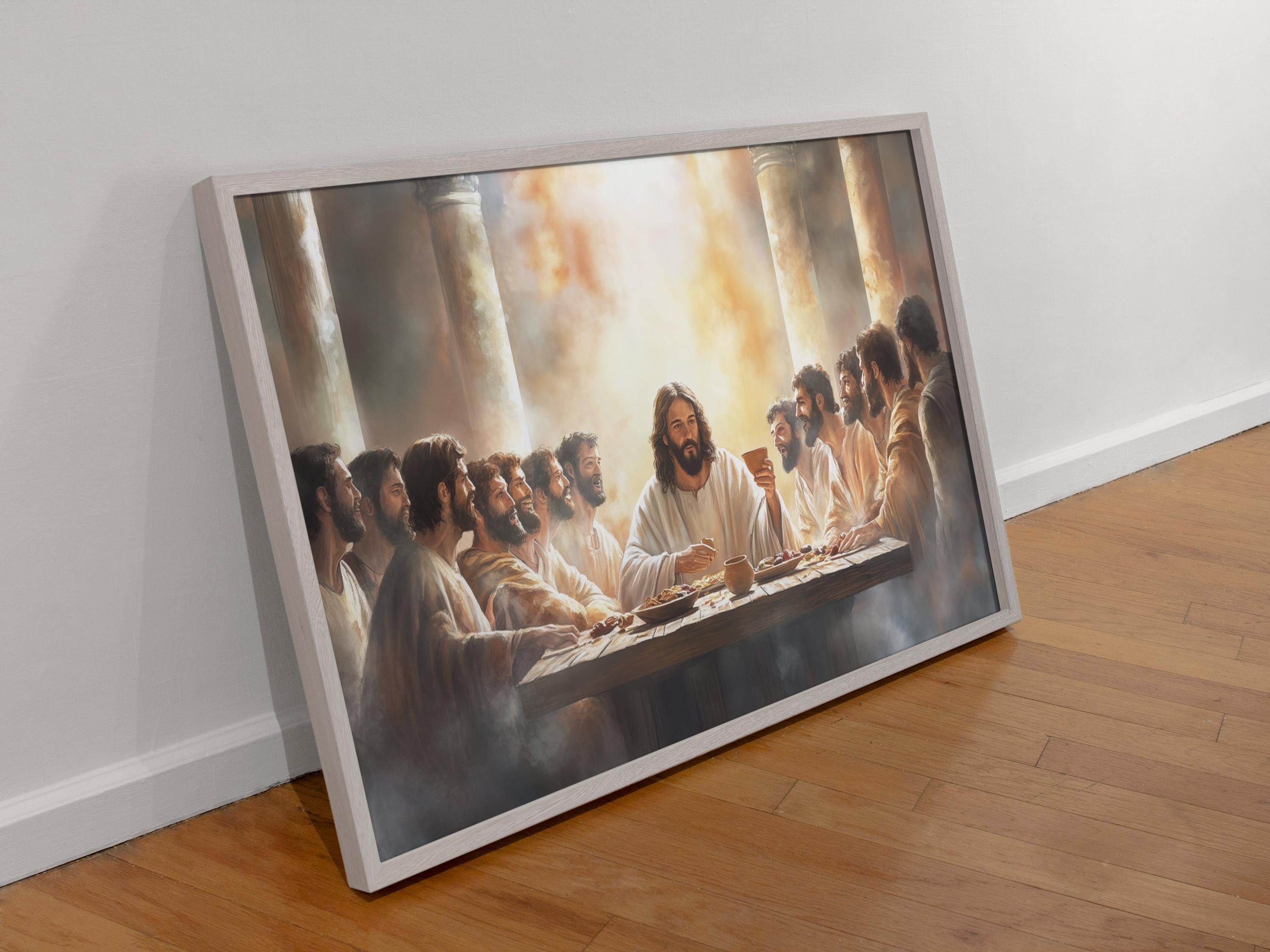 Realistic Last Supper Printable Wall Art for Home or Church Decor - Etsy