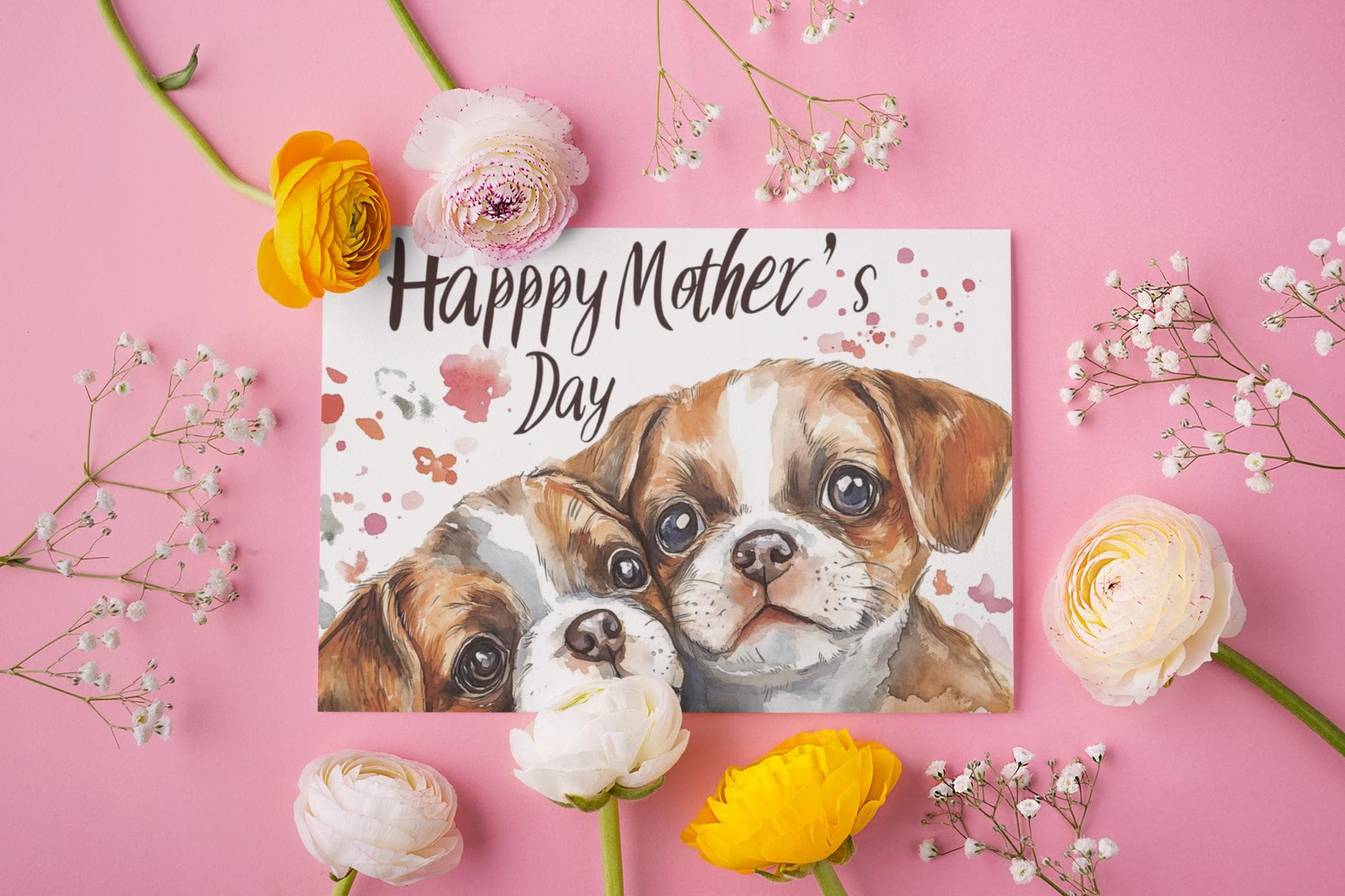 Watercolor Animal Mother's Day Clipart Bundle (digital Download) - Etsy