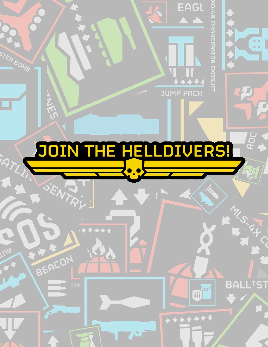 Helldivers 2 Quotes (helldivers, Laptop Gaming Stickers, Stratagem ...