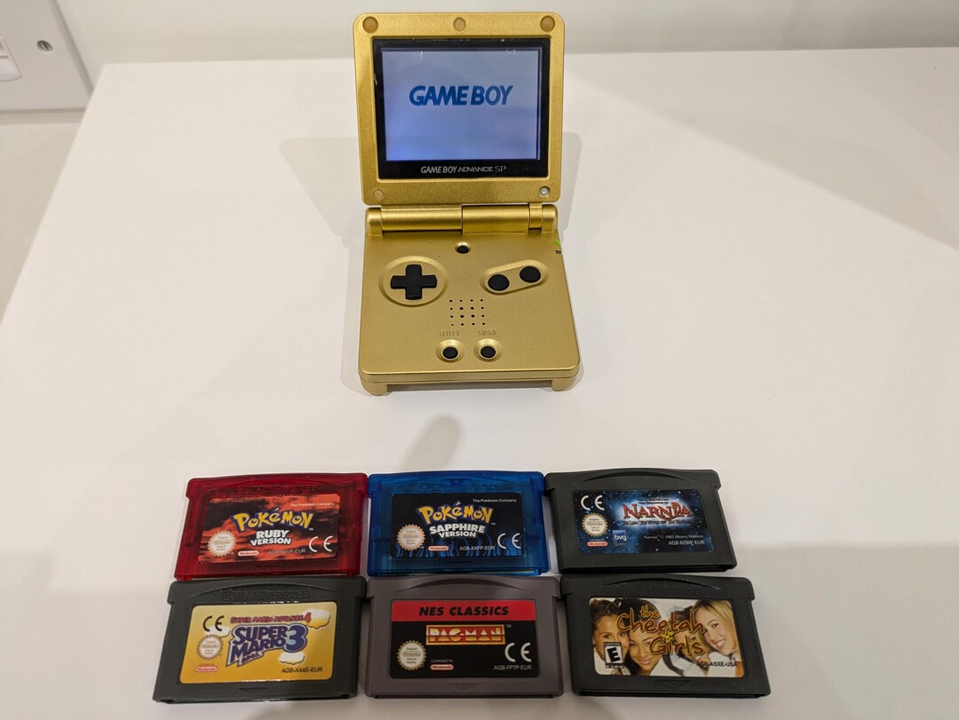 Nintendo Game Boy Advance SP Zelda Edition Console Gameboy Advance SP ...