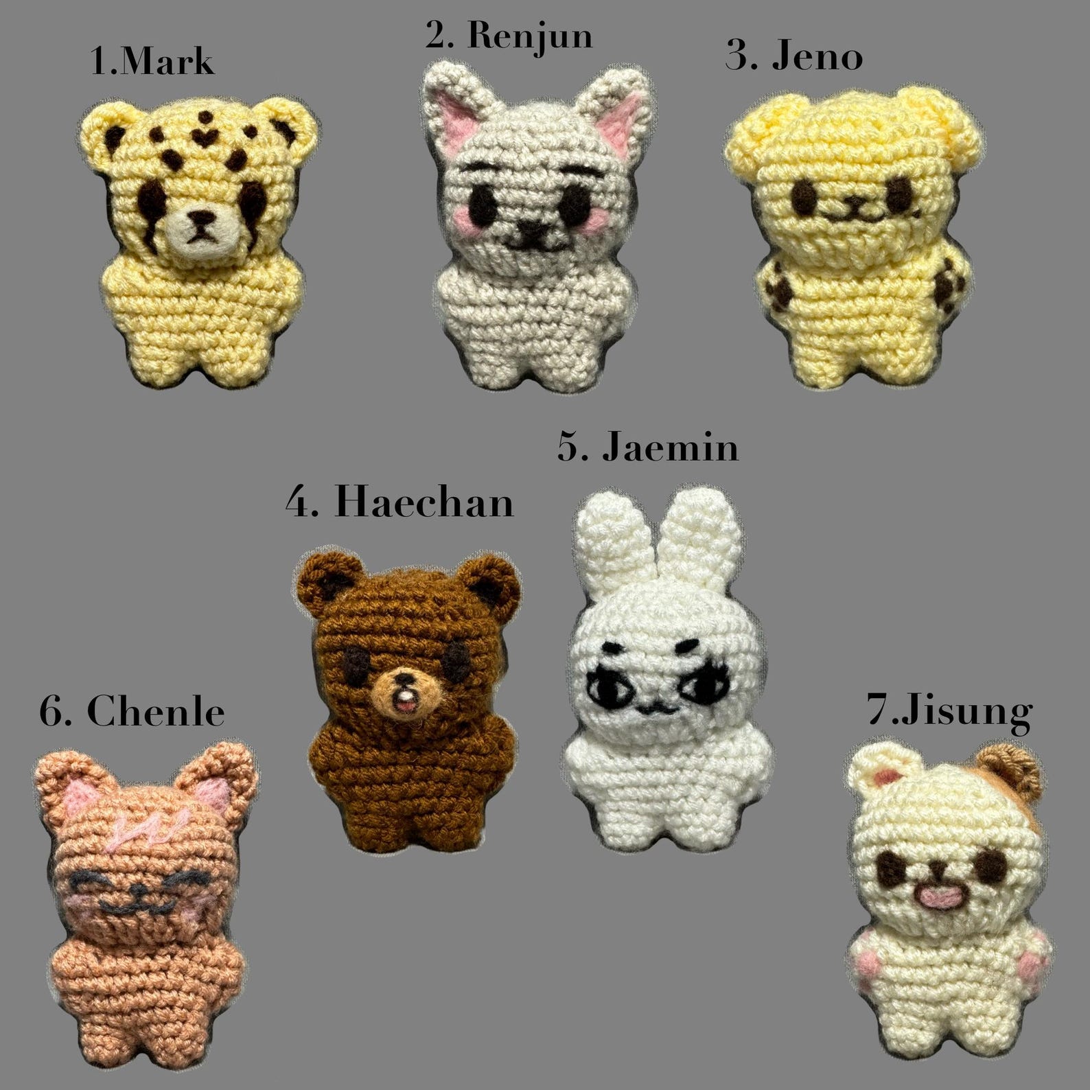 Crochet NCT DREAM Fan-made Plush Doll K-pop - Etsy