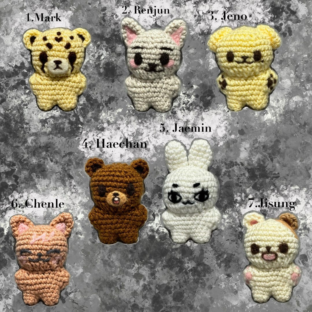 Crochet NCT DREAM Fan-made Plush Doll - Etsy