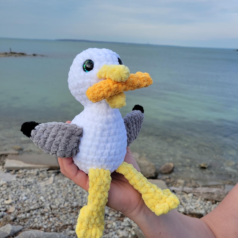 Seagull Plush - Etsy