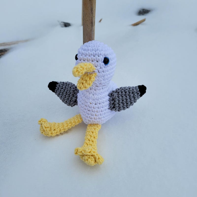 Seagull Plush - Etsy