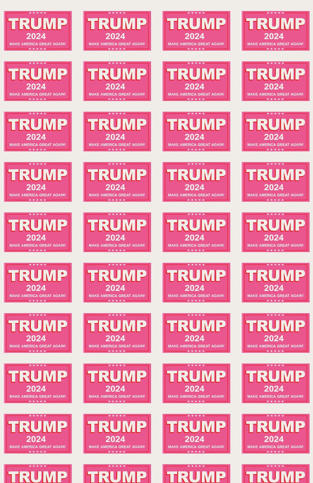 Pretty in Pink MAGA Gift Wrap - Etsy