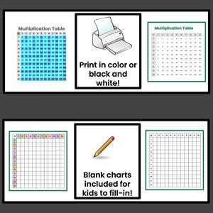 3rd Grade Christmas Math Printable Multiplication Flash Card Bingo Game ...