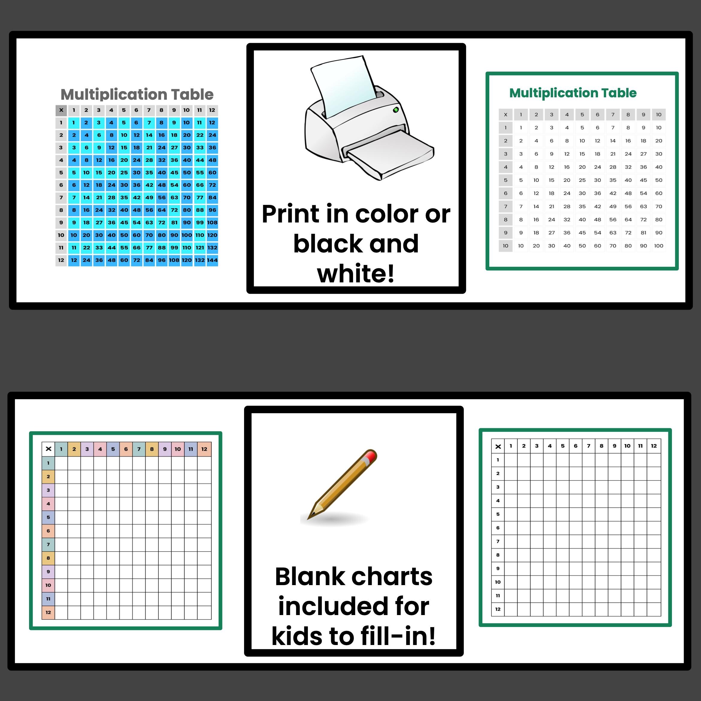 3rd Grade Christmas Math Printable Multiplication Flash Card Bingo Game ...