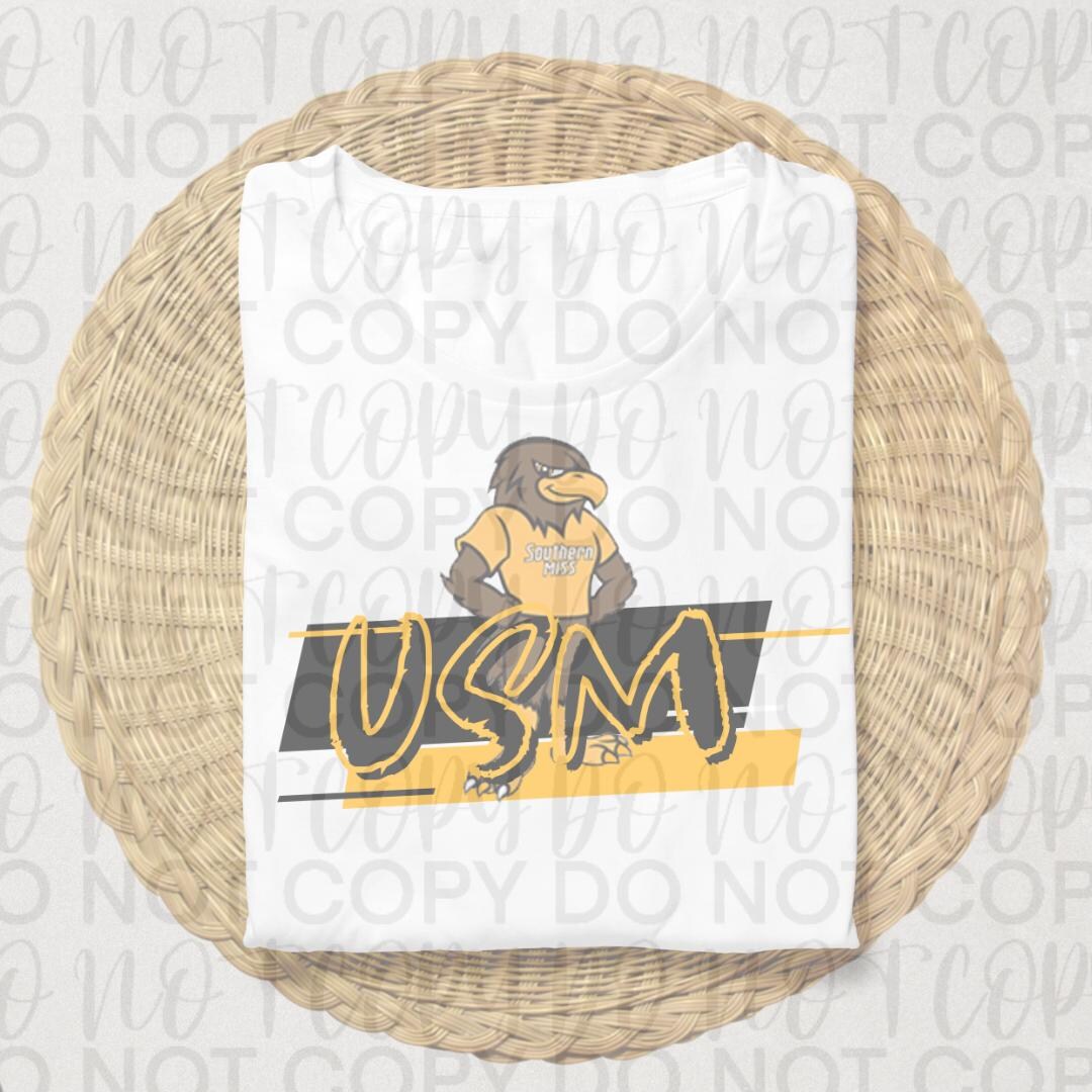 USM Southern Miss Golden Eagles - Etsy