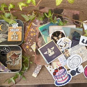 Zodiac Sign Altoid or Ouija Tin Wallet Tarot Mini Mystery Box Handmade ...