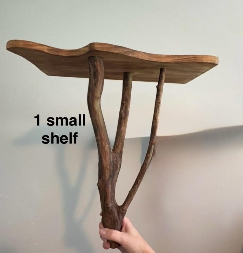 Tree Wall Shelf Handmade Wood Branches | Fairy | Witchy | Enchanted ...