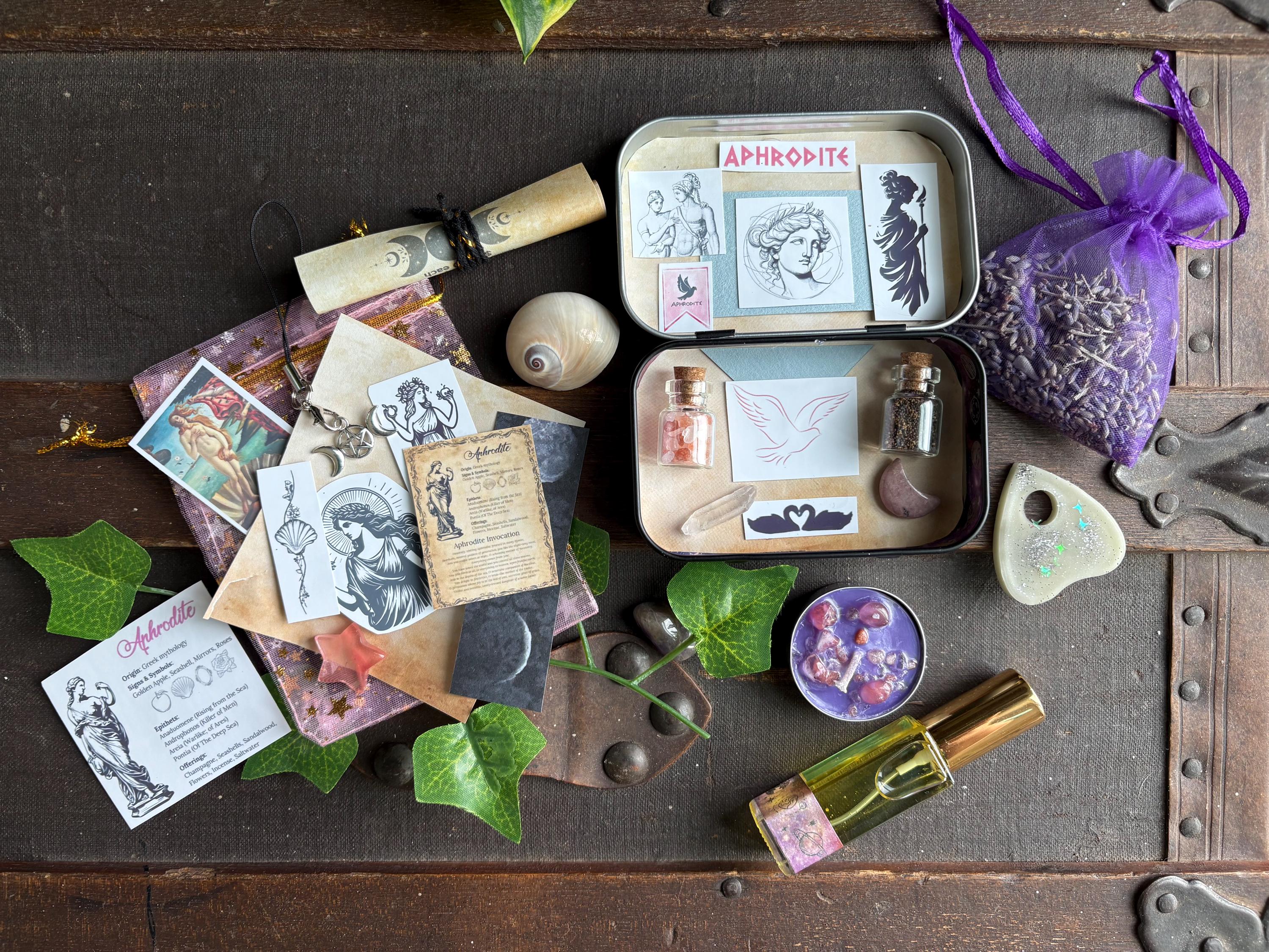 Altar Spell | Shrine Altar Tin, Unique Goddess / Gods Altar Tins and ...