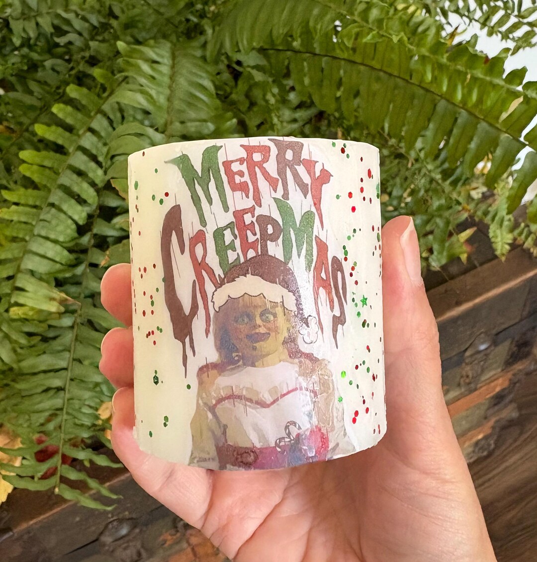 Creepmas Horror Doll Movie Candle Sparkle/glitter Halloween Doll ...