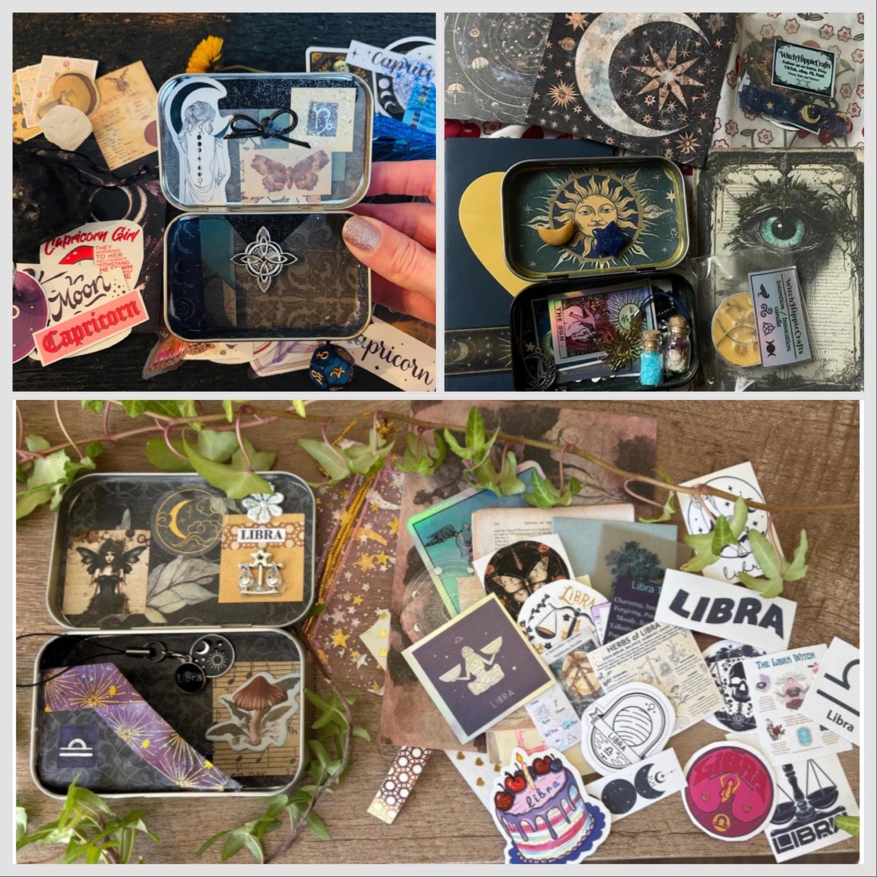 Altoid Box Tin Wallet Mini Mystery Box Handmade and Themed Your Choice ...