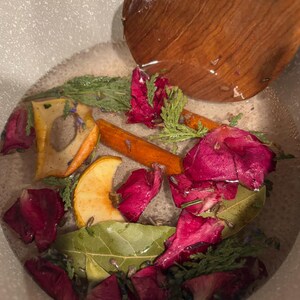 Intention Simmer Pots Witchy Spell - Floral, Herbal, Woody, Spice ...