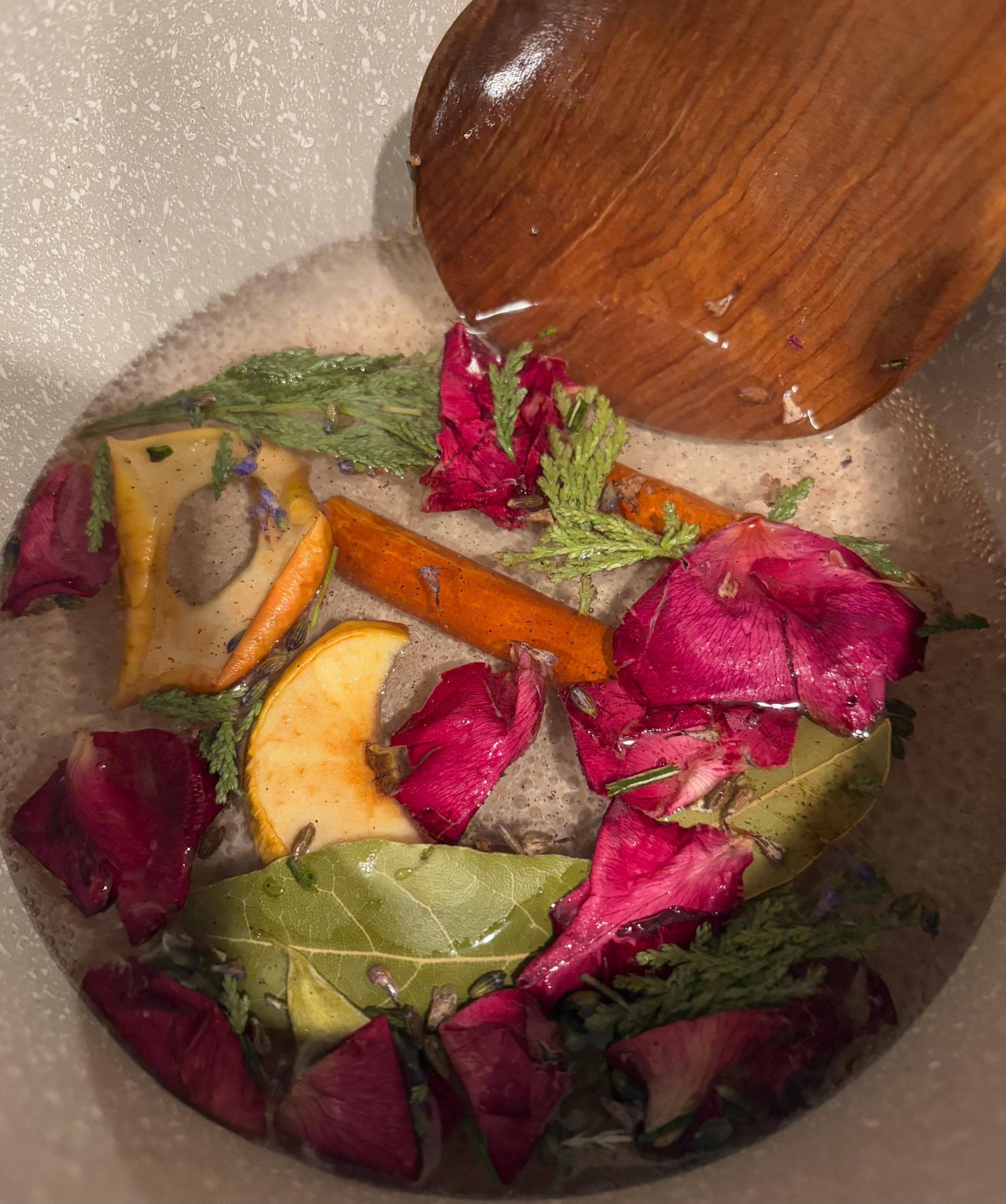 Intention Simmer Pots Witchy Spell - Floral, Herbal, Woody, Spice ...