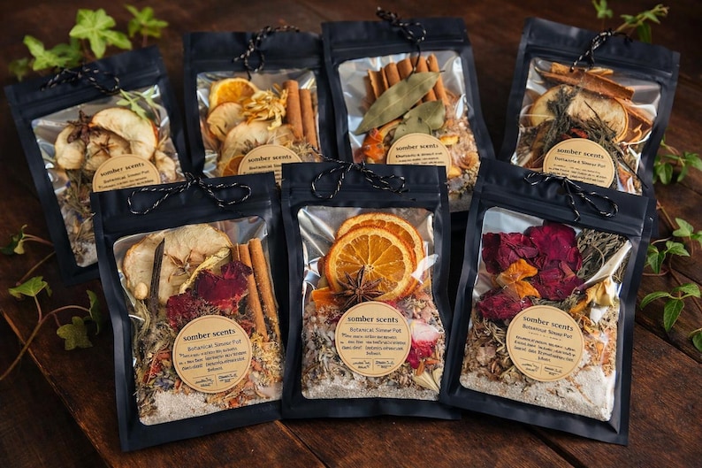 Intention Simmer Pots Witchy Spell - Floral, Herbal, Woody, Spice ...