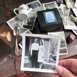 The Dearly Departed Box of a Vintage / Antique Photograph Heirloom Item ...
