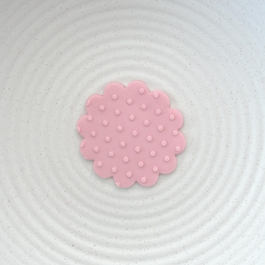 Polka Dot Embosser for Biscuits, Cookies, Soap, Polymer Clay, Clay ...