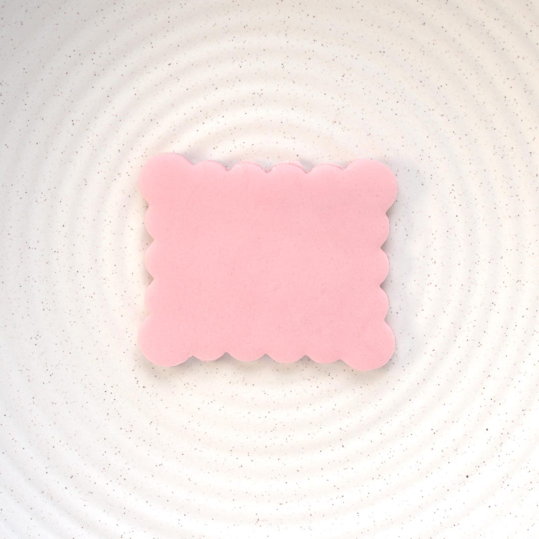 Scallop Rectangle Shape Cutter, Biscuit, Cookie, Polymer Clay, Clay ...