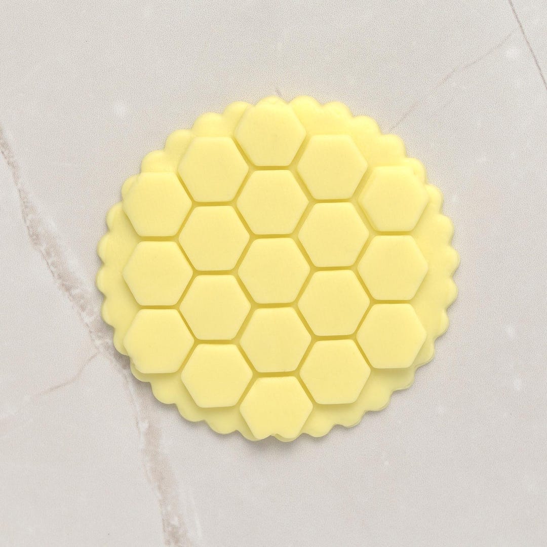 Honeycomb Embosser for Biscuits, Cookies, Soap, Polymer Clay, Clay ...