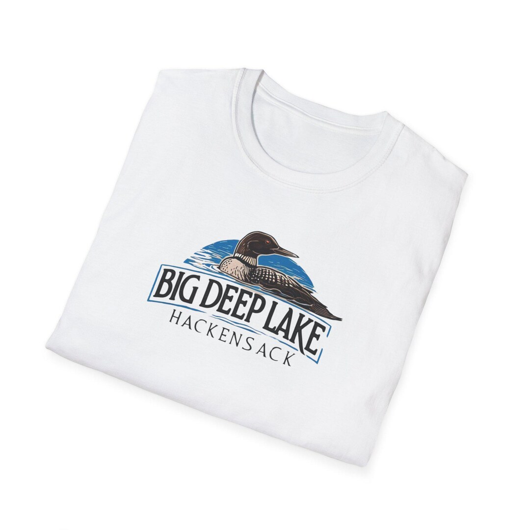 Big Deep Lake Loon T-shirt - Etsy
