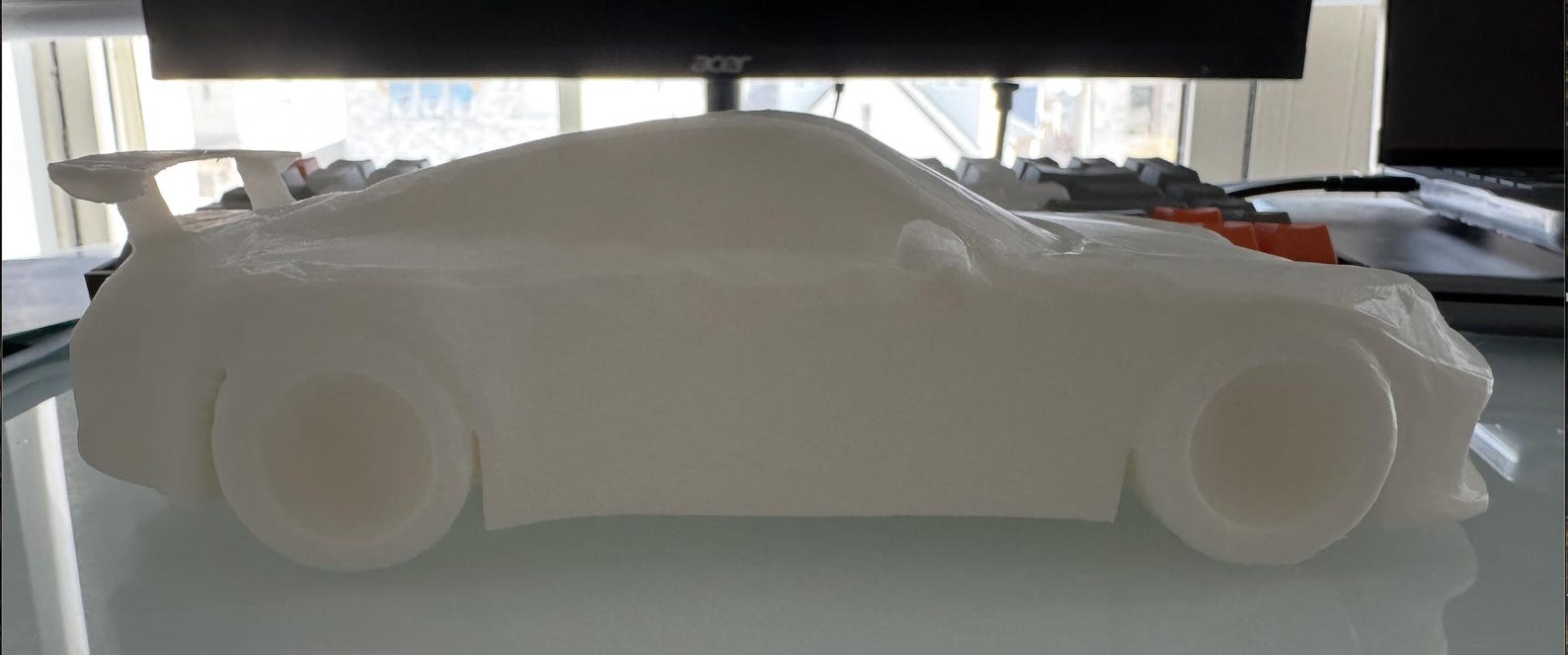 3D Printed Porsche Planter: Car Lover Desk Decor - Etsy
