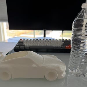 3D Printed Porsche Planter: Car Lover Desk Decor - Etsy