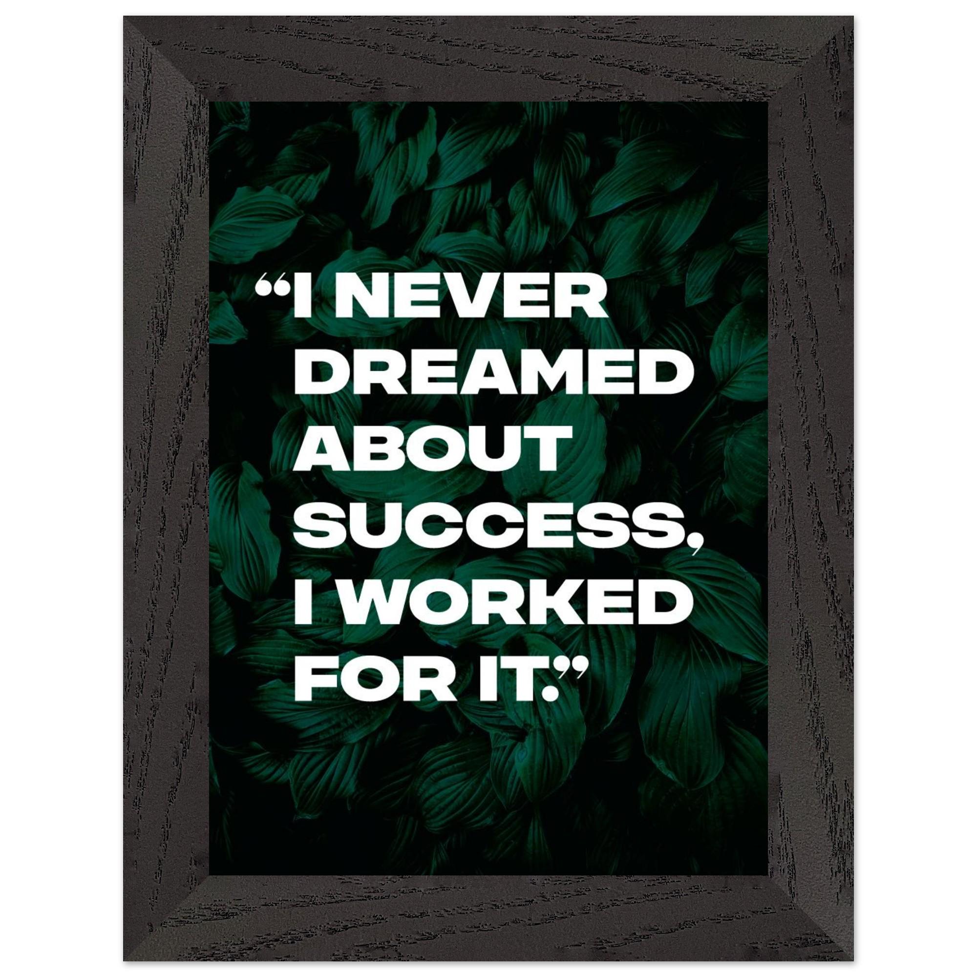 Motivational Success Poster - Etsy