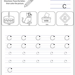 A-Z Letter Formation/ Tracing/ Letter Writing/ Upper Case/ Lower Case ...