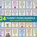 24 Funny Puns Classroom Poster Bundle, Math, Music, English, Science ...
